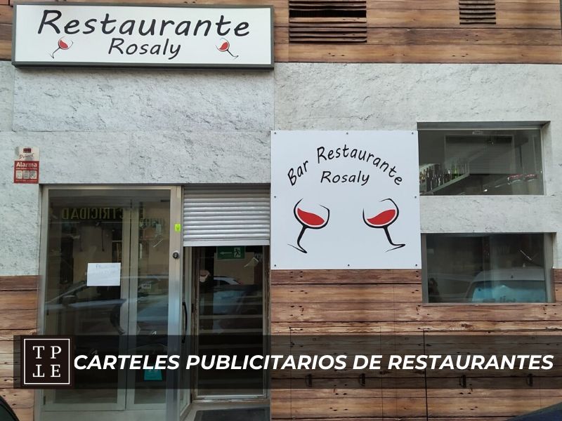 Rótulos para restaurantes |〘 Diseño de rótulos en Madrid
